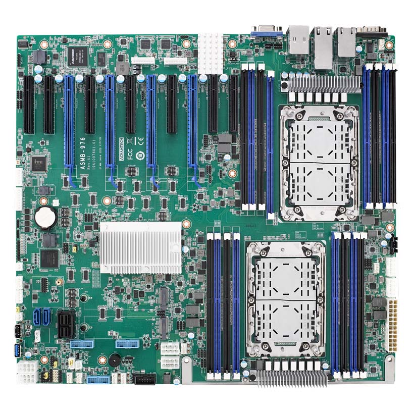 ASMB-976T2-00A1-LGA4189 EEATX SMB w/2 SAS/4 PCIe x16/2 1
